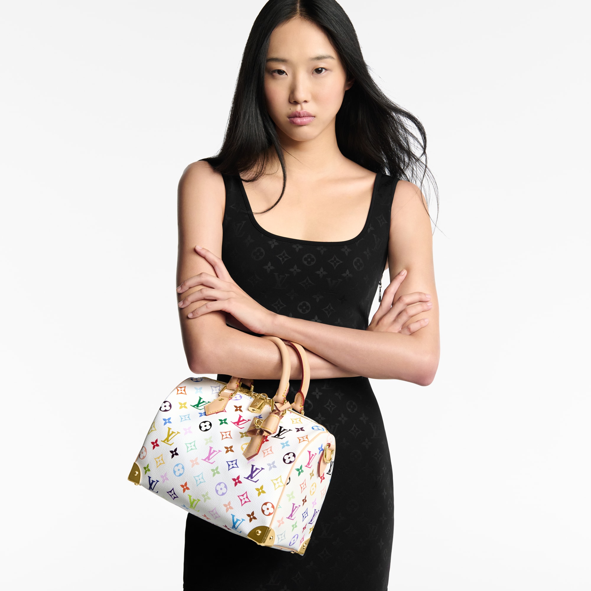 LV x TM 스피디 반둘리에 25 기타 모노그램 캔버스 - 여성 가방 | 루이 비통